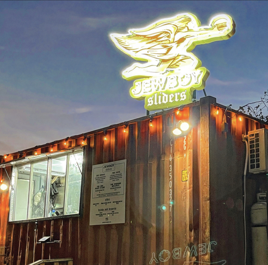 Locations & Menus – JewBoy Sliders